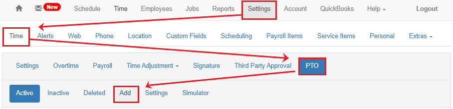 How to Create a Time Off Type – VeriClock