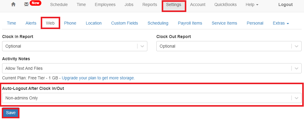 Kiosk Style Clock In - For Web Browsers – VeriClock