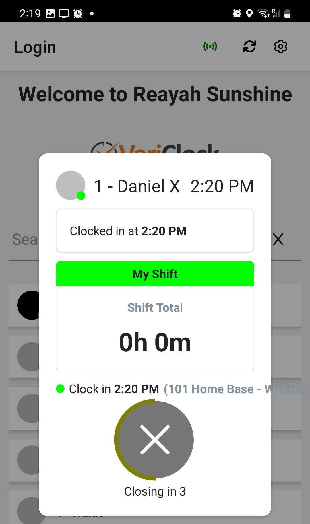 VeriClock Kiosk App - Overview – VeriClock