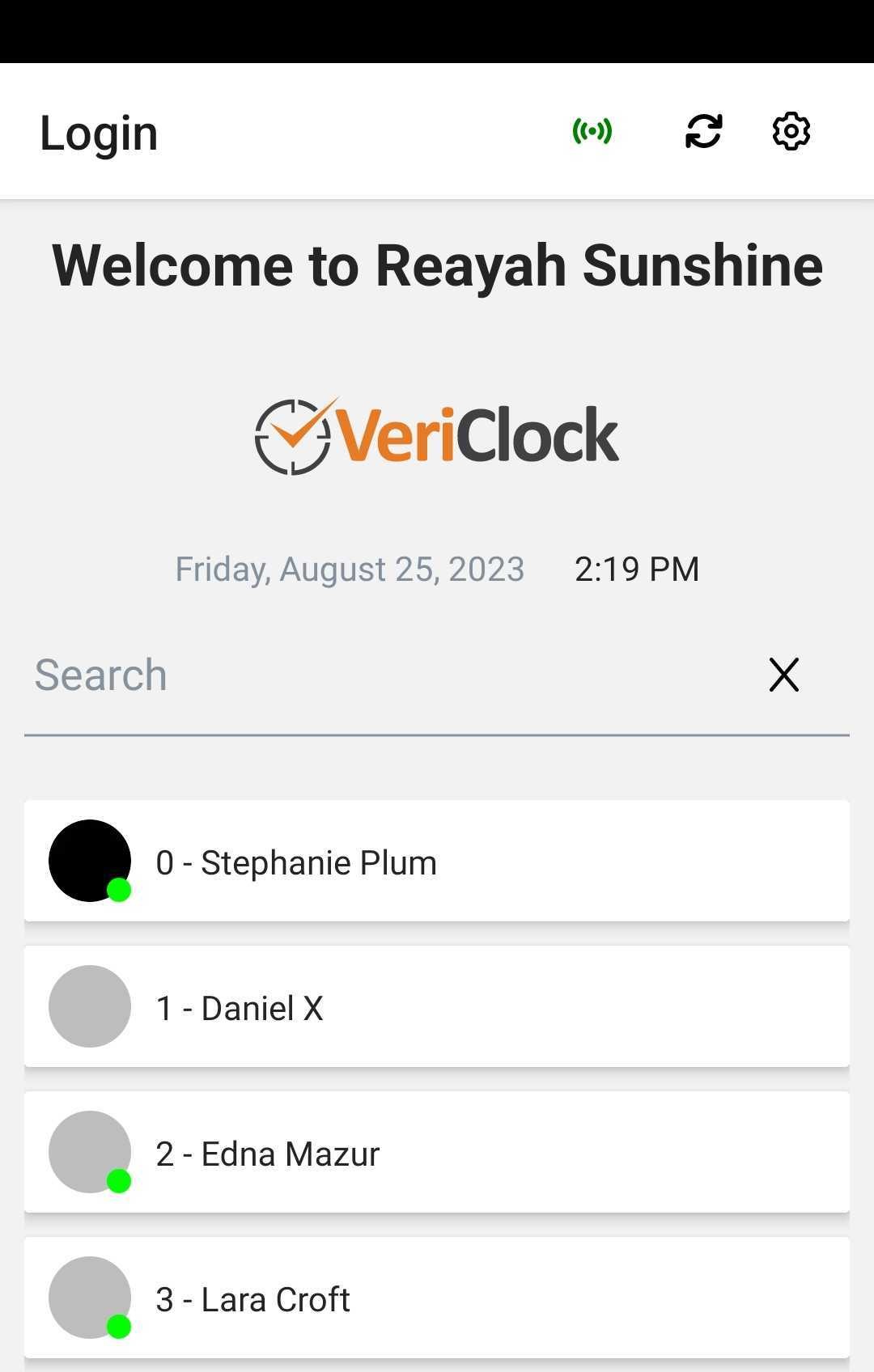 VeriClock Kiosk App - Overview – VeriClock