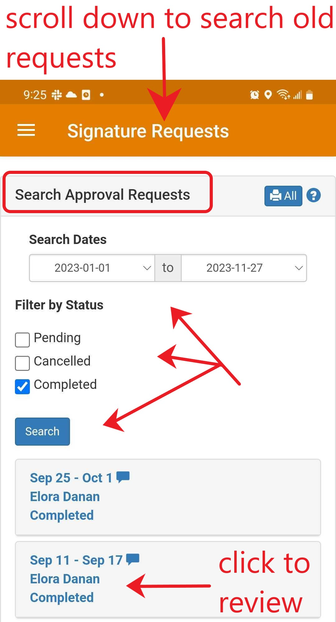 Sign Your Timecard From The App – VeriClock