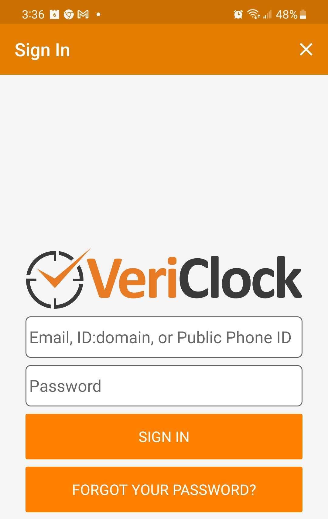 Switch Between Multiple Company accounts Using The VerioClock App – VeriClock