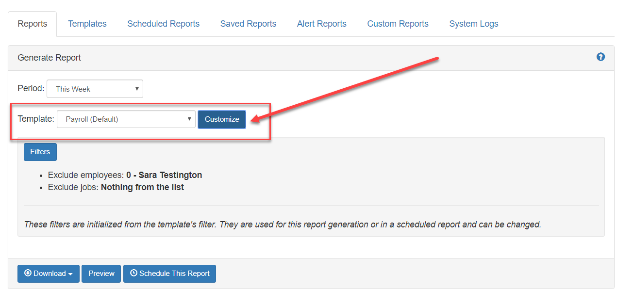 Customizing Your Reports & Templates – VeriClock