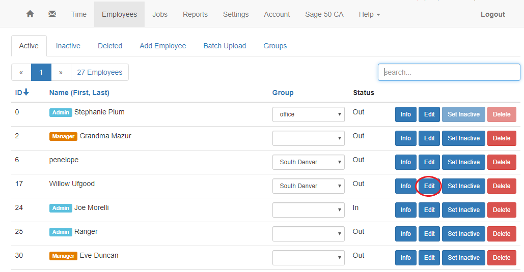 Setting Employees' Pay Rate – VeriClock