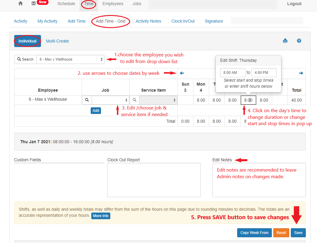 How to Manually Enter and Edit Time – VeriClock