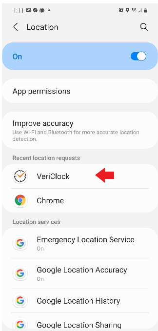 How to Configure your Android settings for GPS tracking – VeriClock