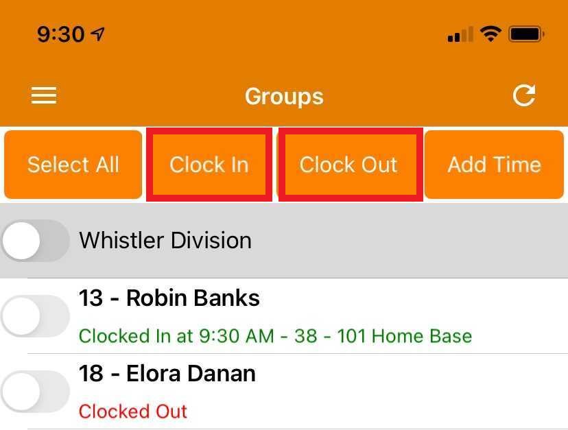 How To Use Group Clock In/Out- For Managers and Admin – VeriClock