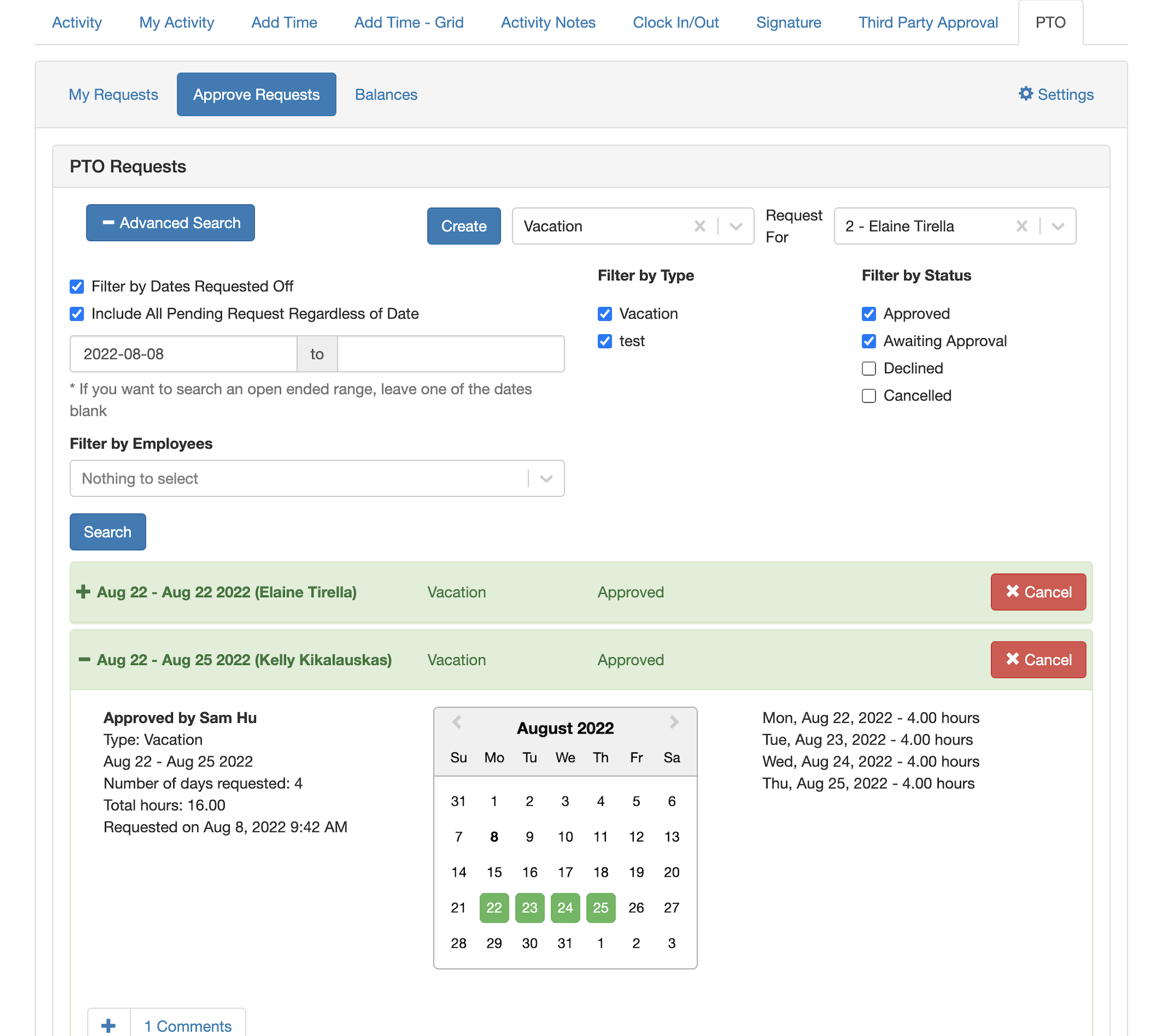 Enhancements to VeriClock's Time Off Tracking Feature – VeriClock