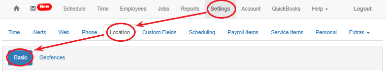 Enabling GPS Maps - Location Tracking Settings in VeriClock – VeriClock